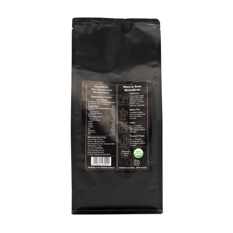 MannaBrew Superfood Espresso - 998g Bag | – MannaBrew SA