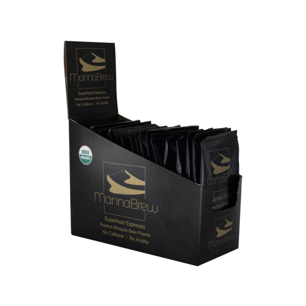 MannaBrew - 20 Single Sachets - Display Carton | – MannaBrew SA