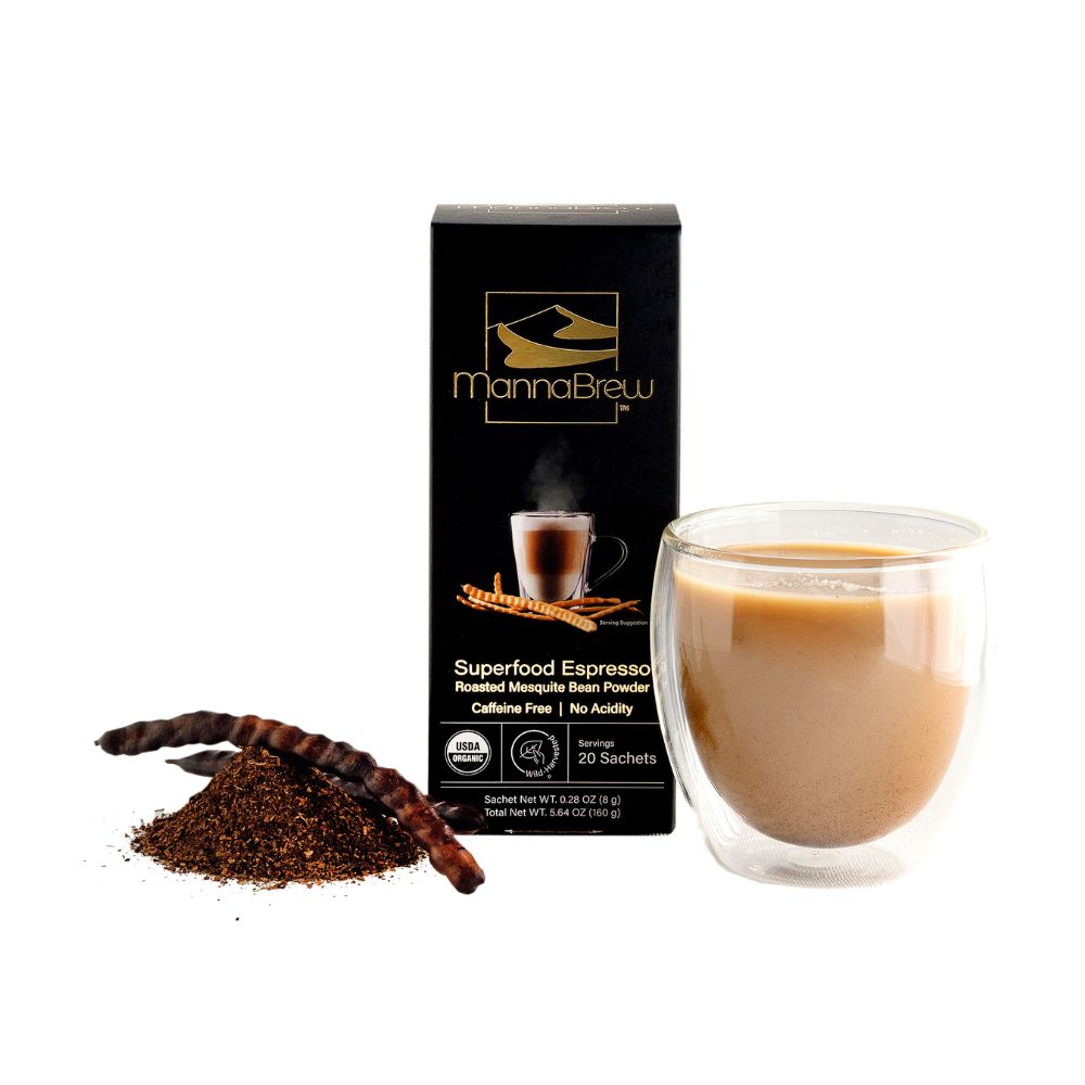MannaBrew Superfood Espresso - 20 Sachets | – MannaBrew SA