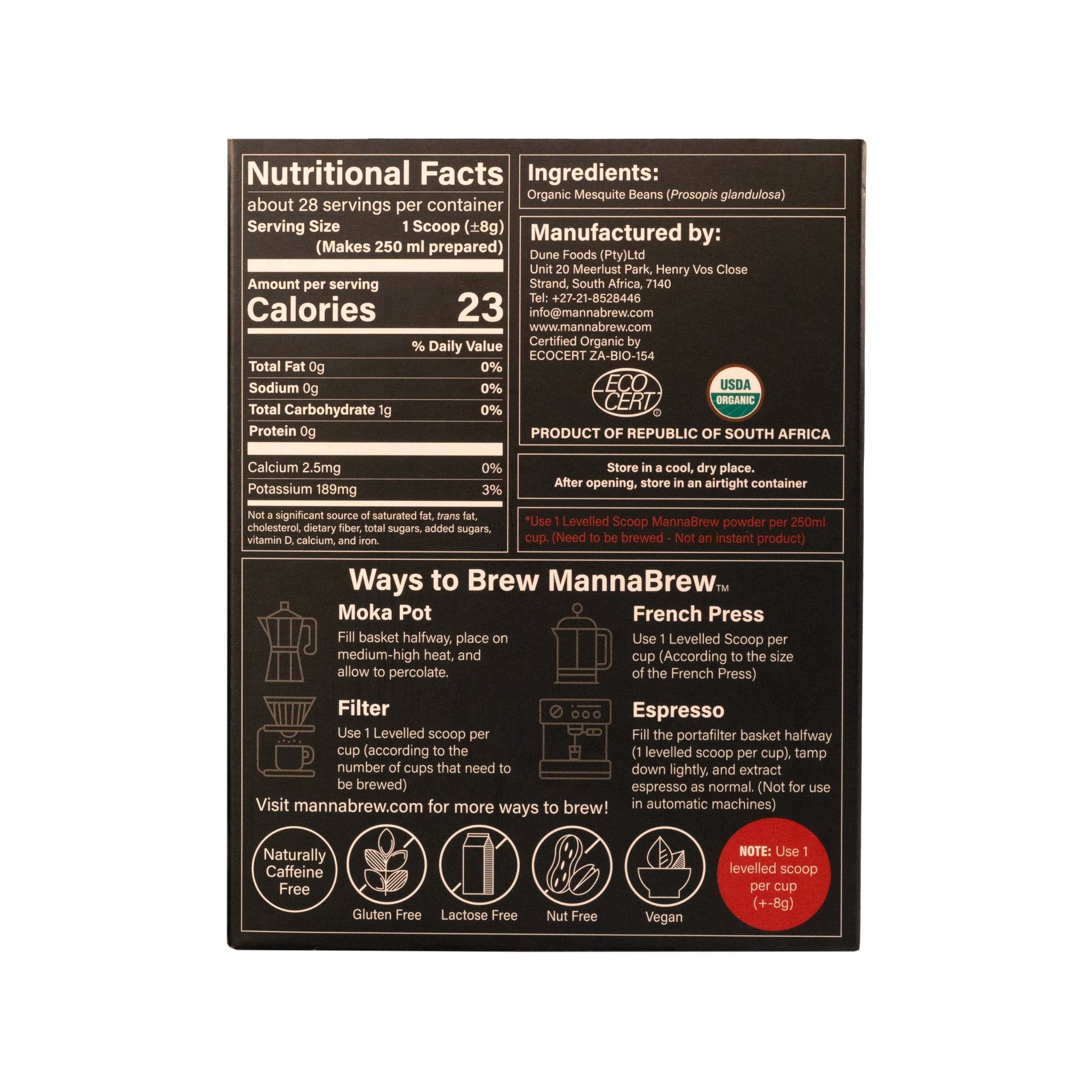 Coffee Alternative South Africa | – MannaBrew SA
